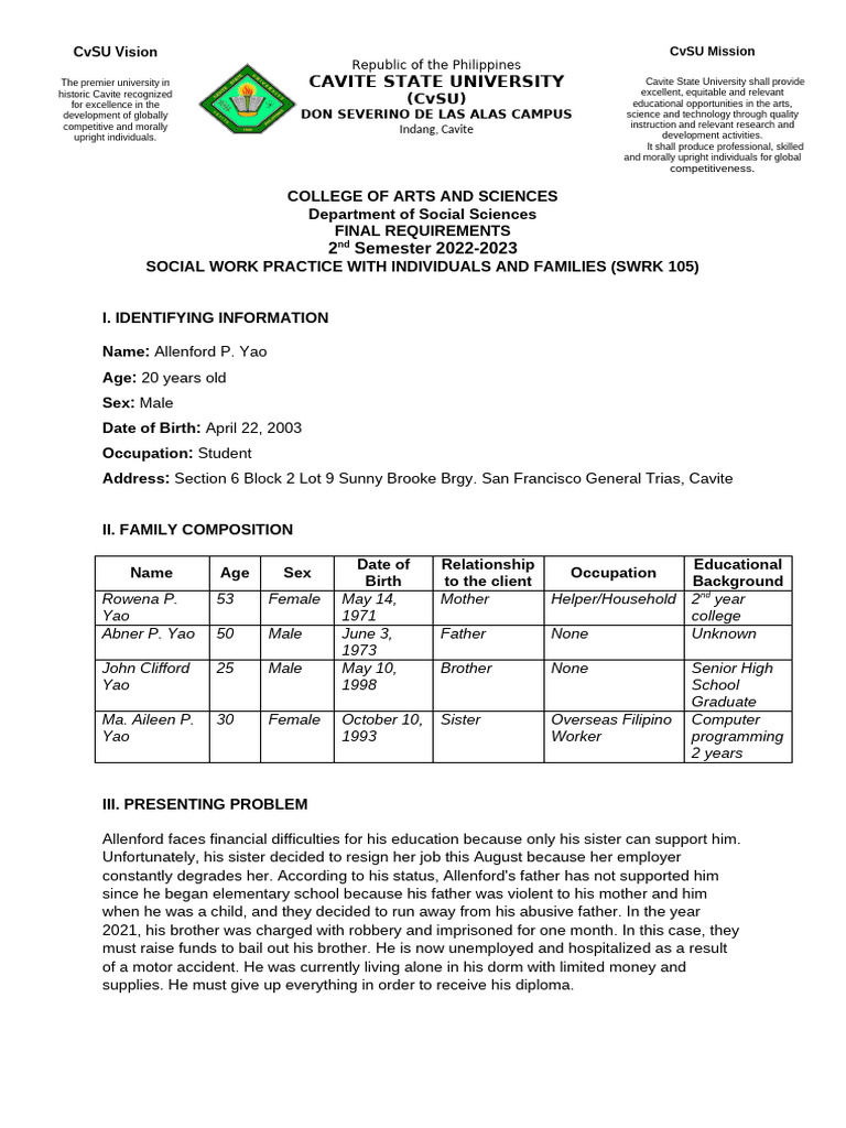 SOCIAL-CASE-STUDY-REPORT | PDF