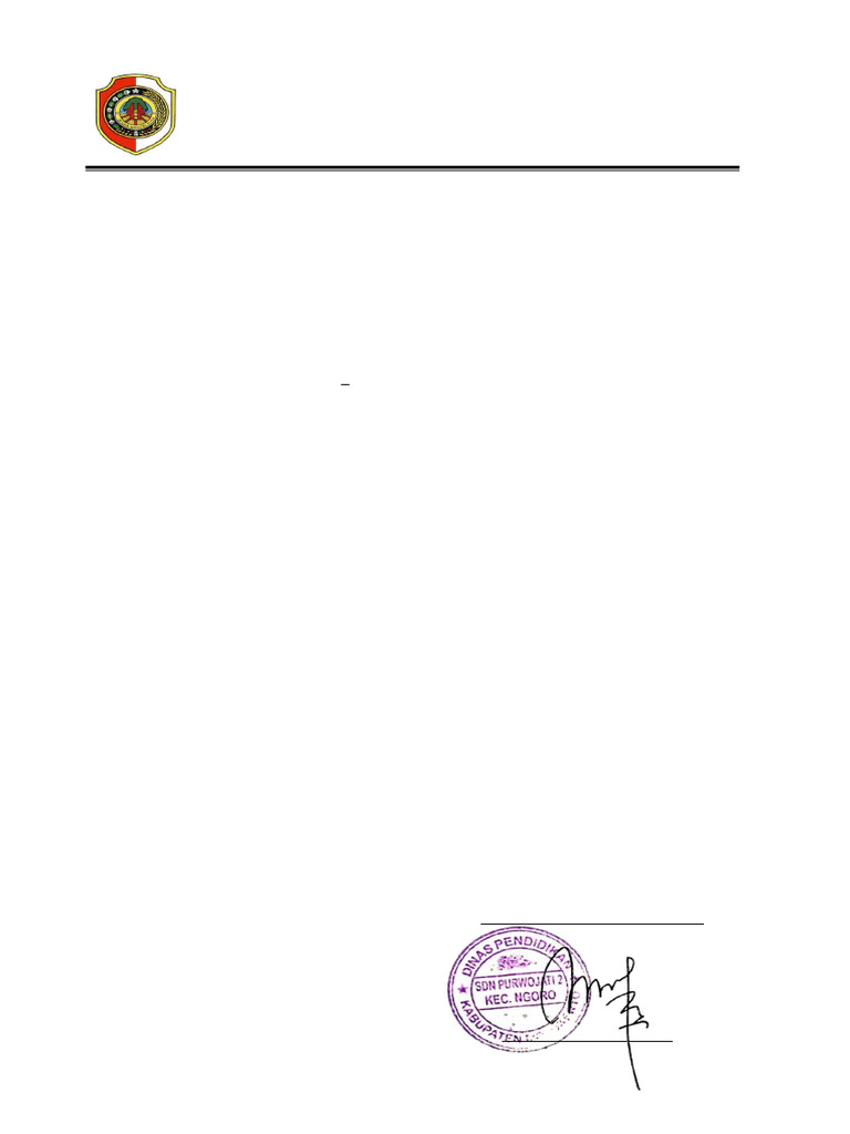 Panitia Outing Class SDN Purwojati 2 | PDF