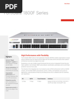 FortiGate 400F Datasheet | PDF | Security | Computer Security