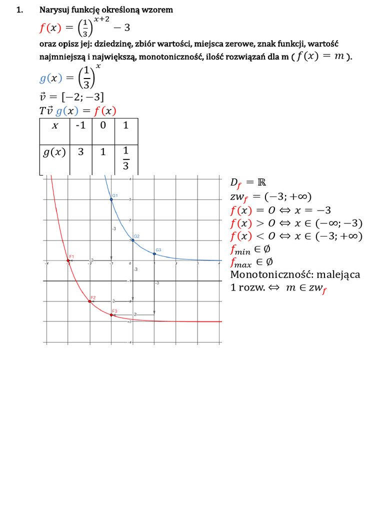 Matma Sprawdzian A | PDF