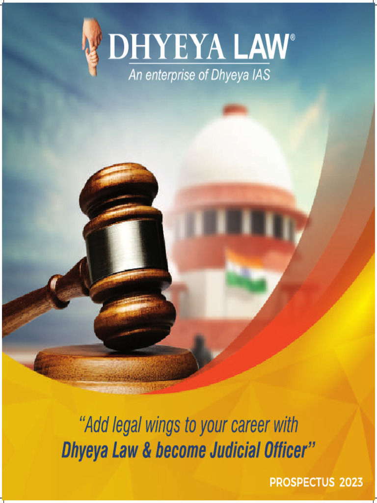 DHYEYA LAW Judiciary - 10x10 CTC 1 - Compressed | PDF