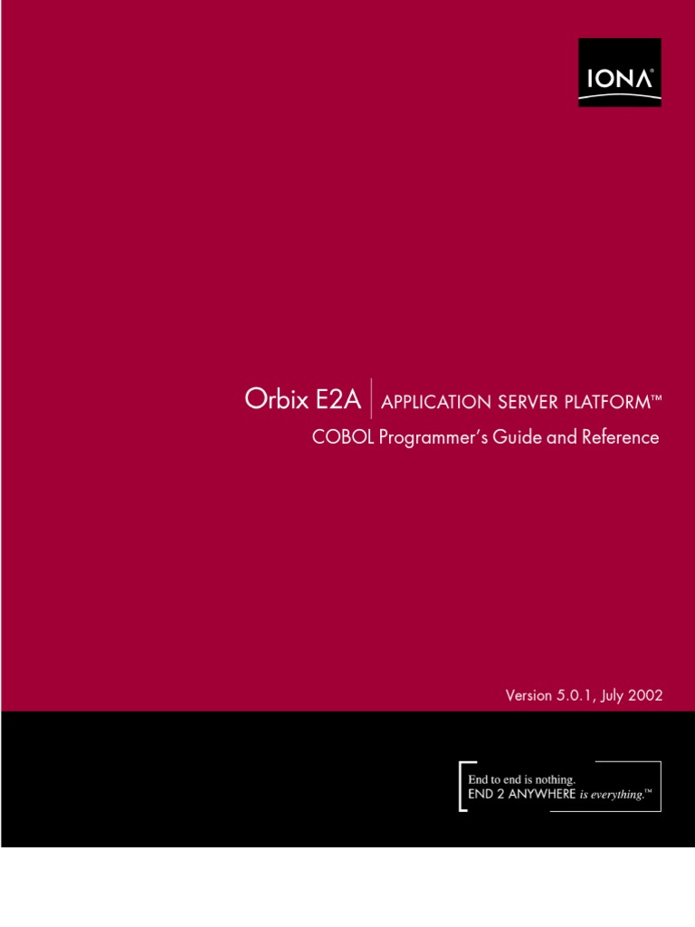 Cobol Guide and Ref | PDF | Common Object Request Broker Architecture ... Cobol Guide and Ref | PDF | Common Object Request Broker Architecture ...