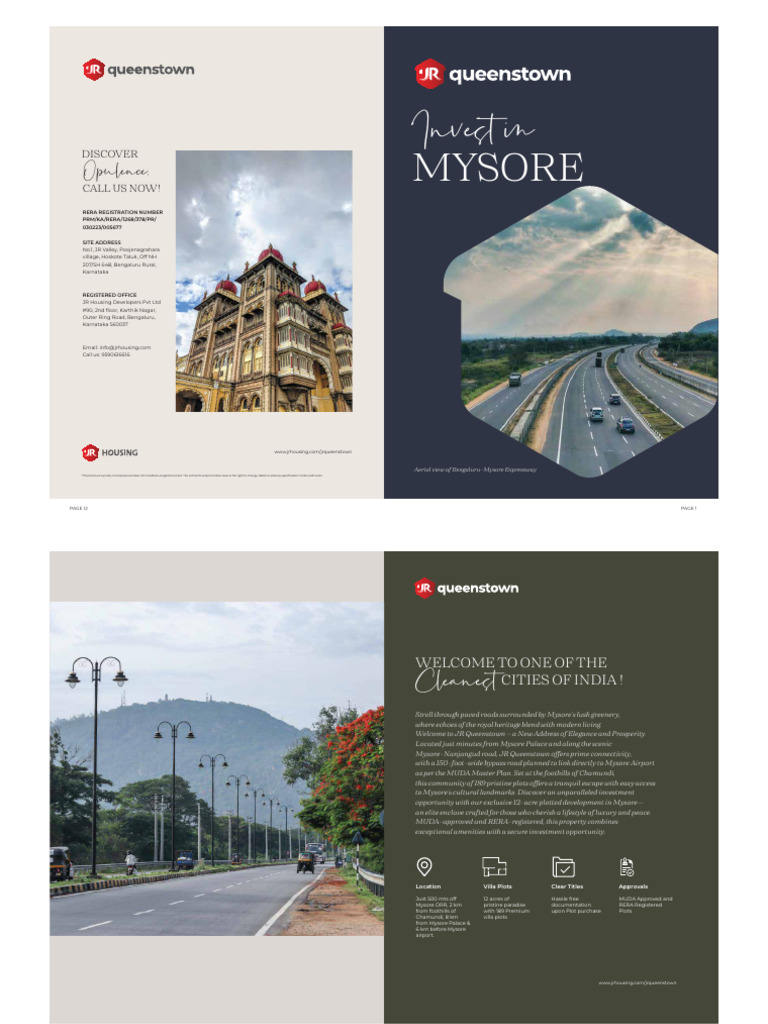 Luxury Villa Plots in Mysore | PDF | Economies