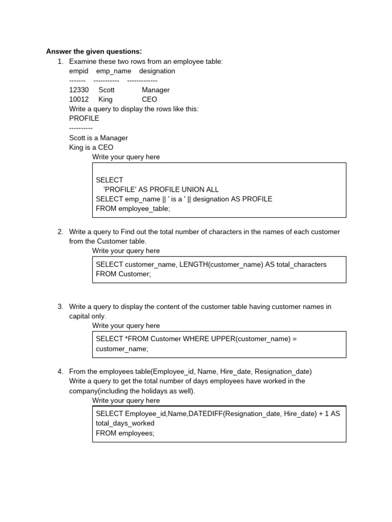 Assigment 4 Pdf Table Database Sql 