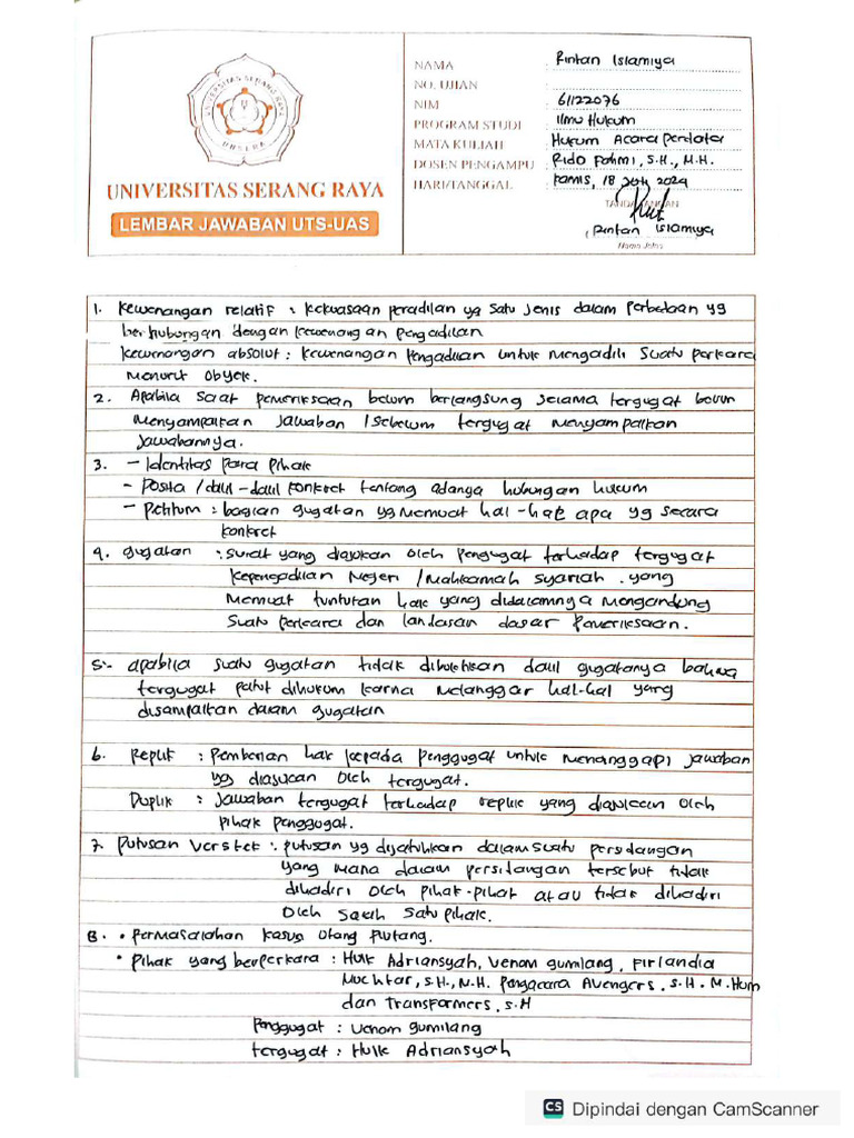 Hukum Acara Perdata_compressed | PDF