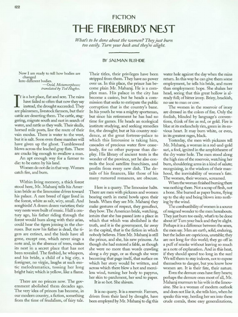 The Firebird's Nest | PDF