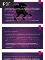 Elements of Qualified Theft RPC | PDF