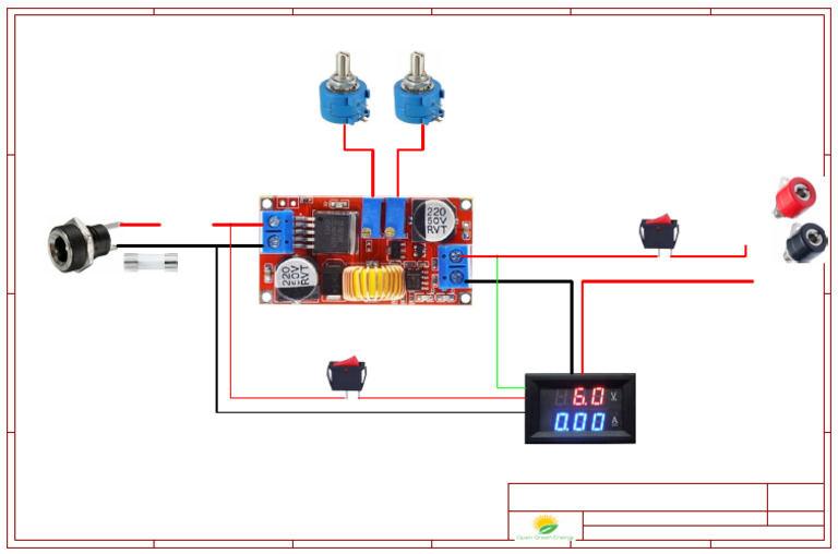 Schematic XL4015+Lab+Power+Supply | PDF