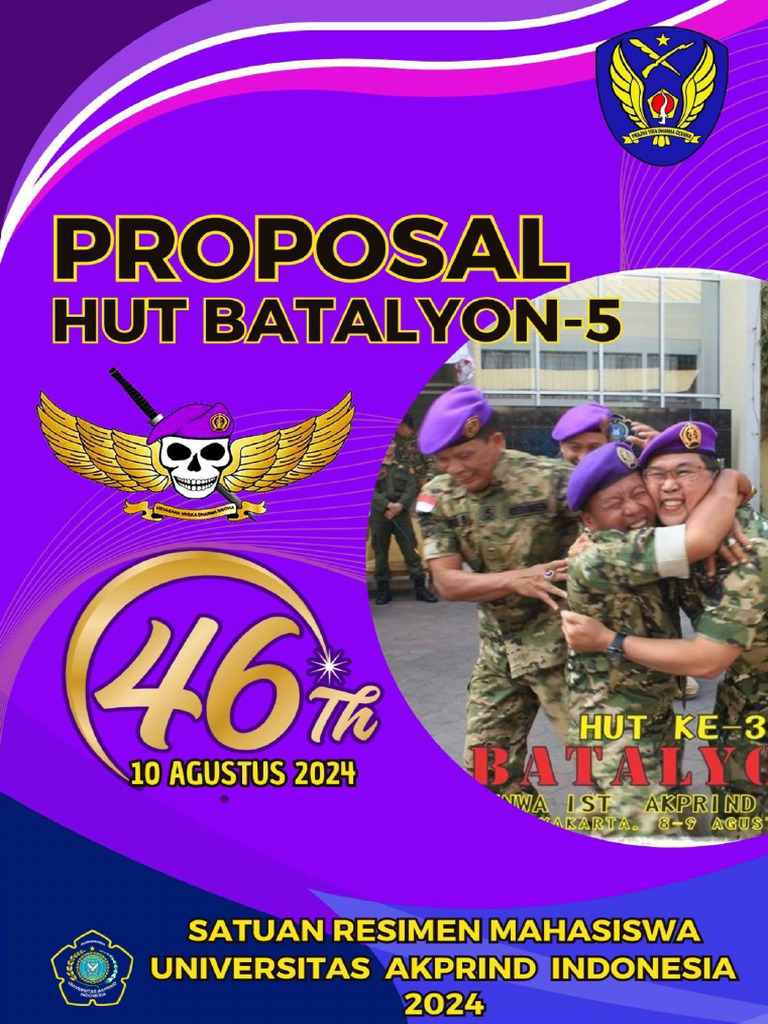 PROPOSAL HUT 46 ttd-1 | PDF