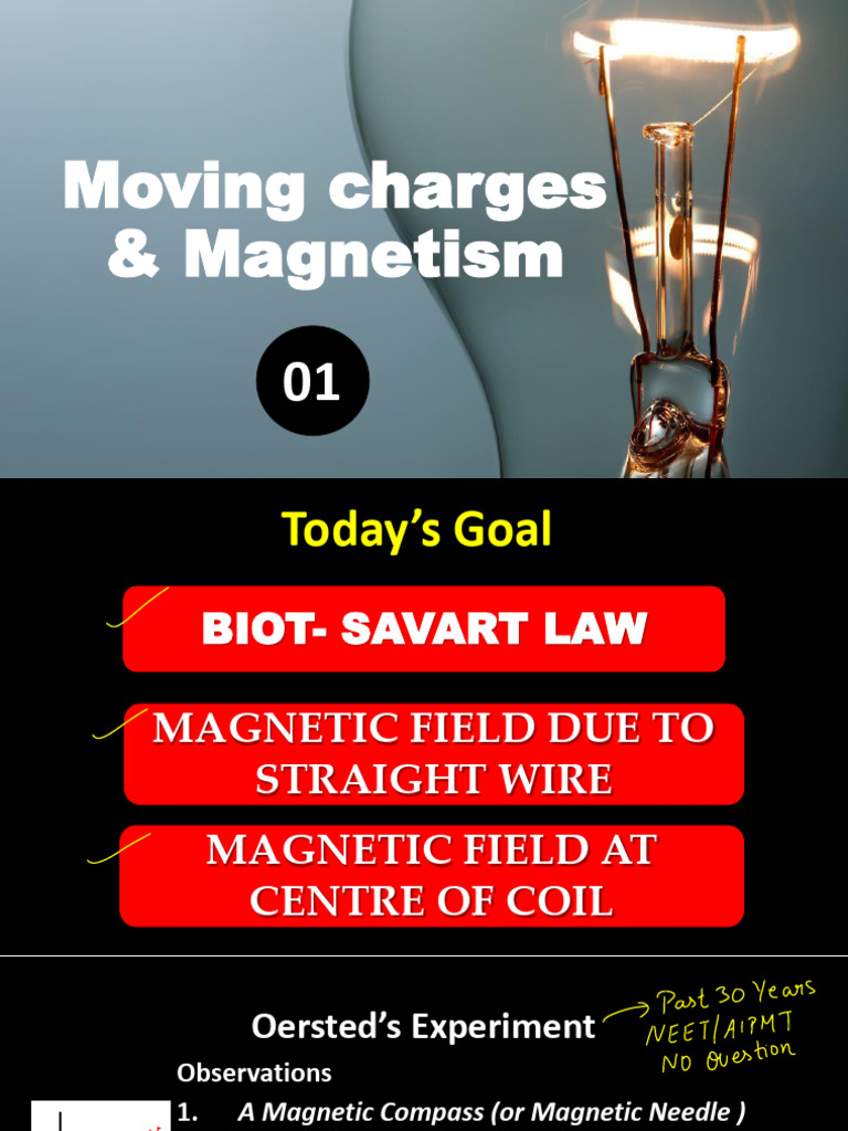 6037df17a000980018c22b09 - ## - Moving Charges & Magnetism Lect 01 ...