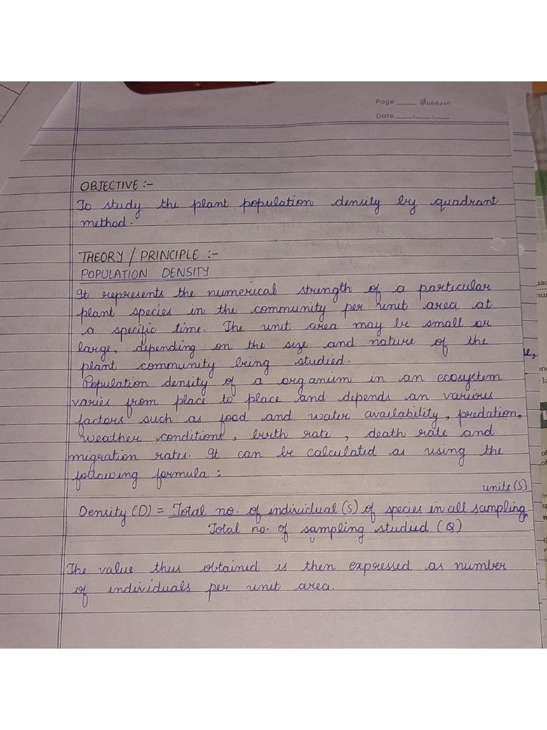 bio practical 5 | PDF