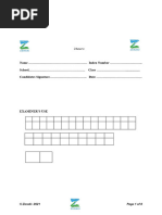 Computer Studies Form 2 - Zeraki Achievers 5.0 - Question Paper | PDF ...