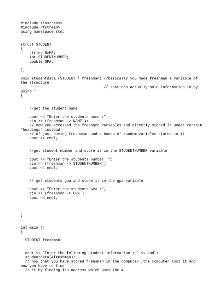 structs with pointers | PDF structs with pointers | PDF