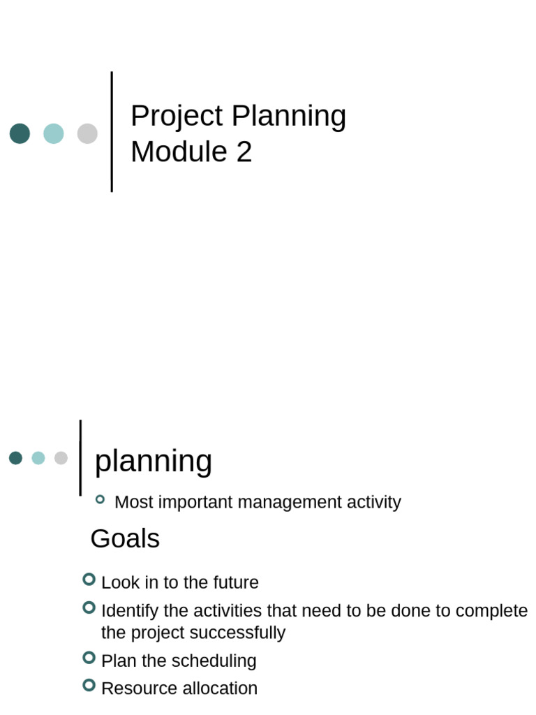 Project Planning | PDF | Audit | Verification And Validation