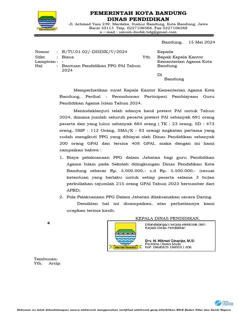 25 Contoh Surat Dinas Resmi: Format & Contoh Terlengkap!