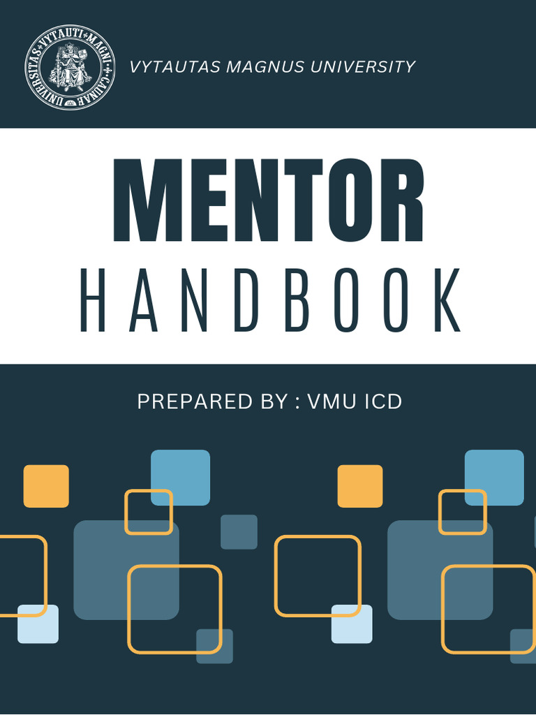 VMU Mentor Handbook | PDF | Politics Of The European Union | European Union