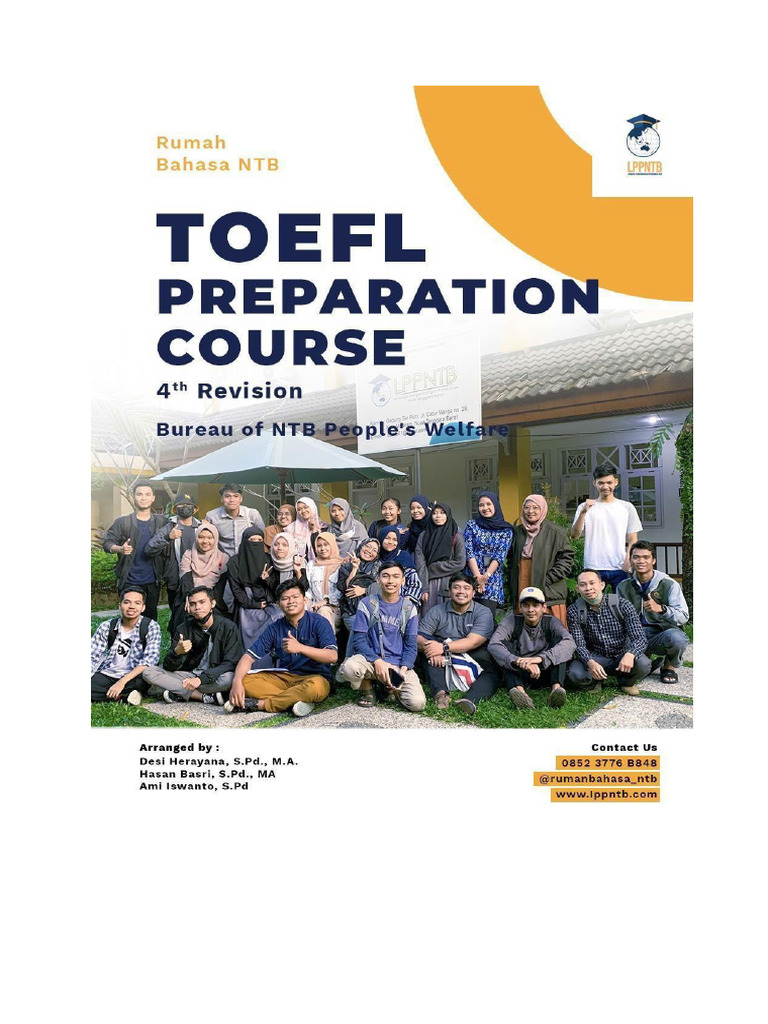 Modul TOEFL | PDF | Verb | Adjective