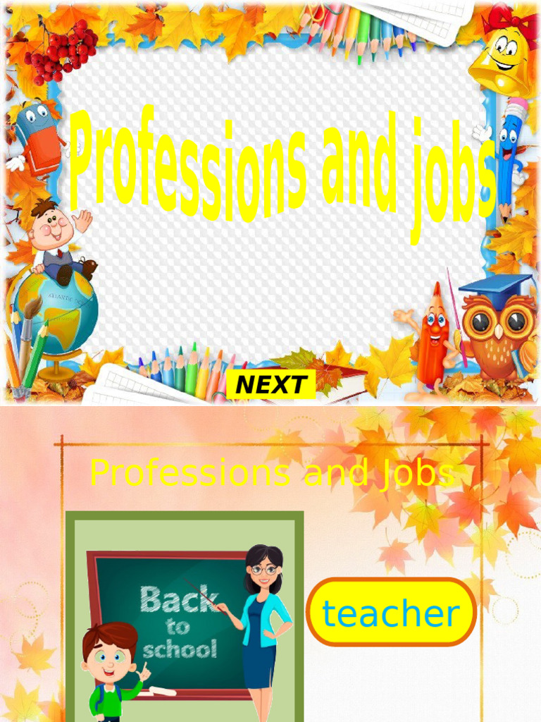 Common Professions and Jobs Quiz | PDF