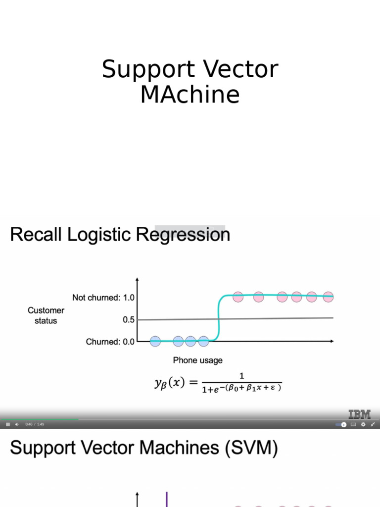 Support Vector Machine | PDF