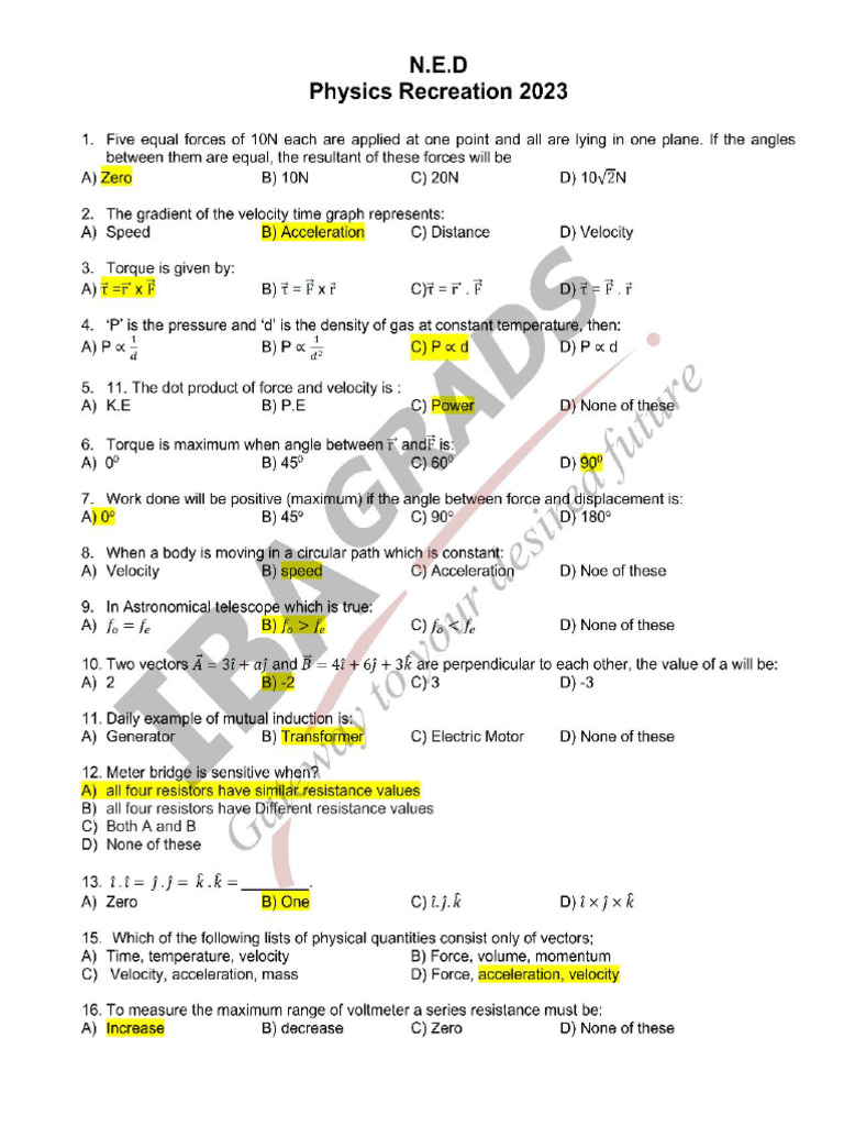 JPG NED Physics Recreation 2023 | PDF