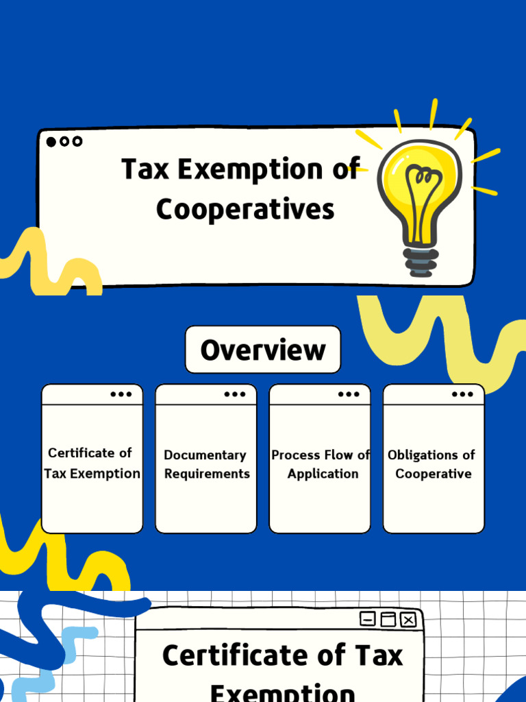 Certificate of Tax Exemption | PDF | Taxes | Government Finances