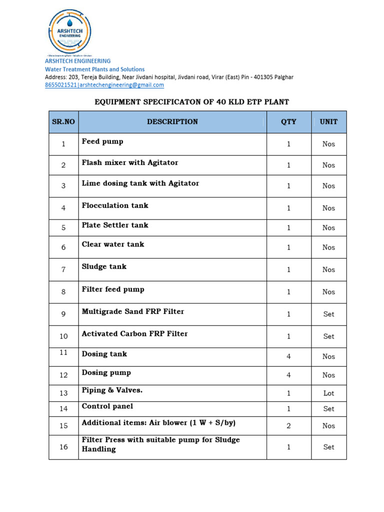 ETP Details | PDF