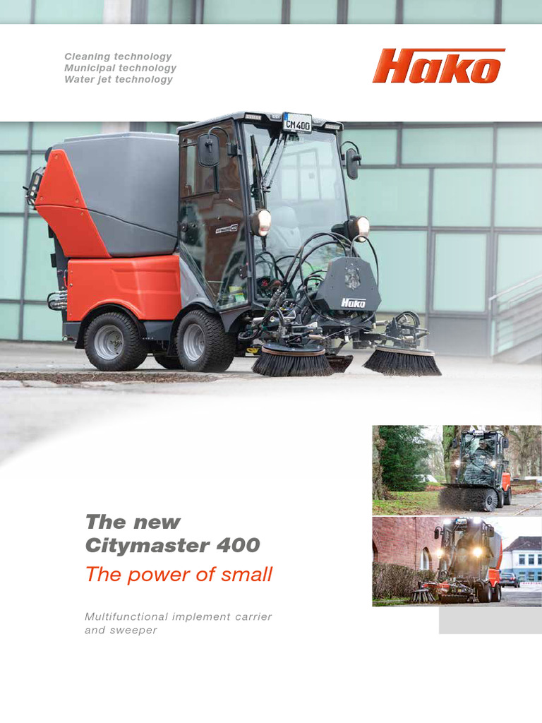 HAKO Citymaster 400 EN | PDF | Steering | Vehicles