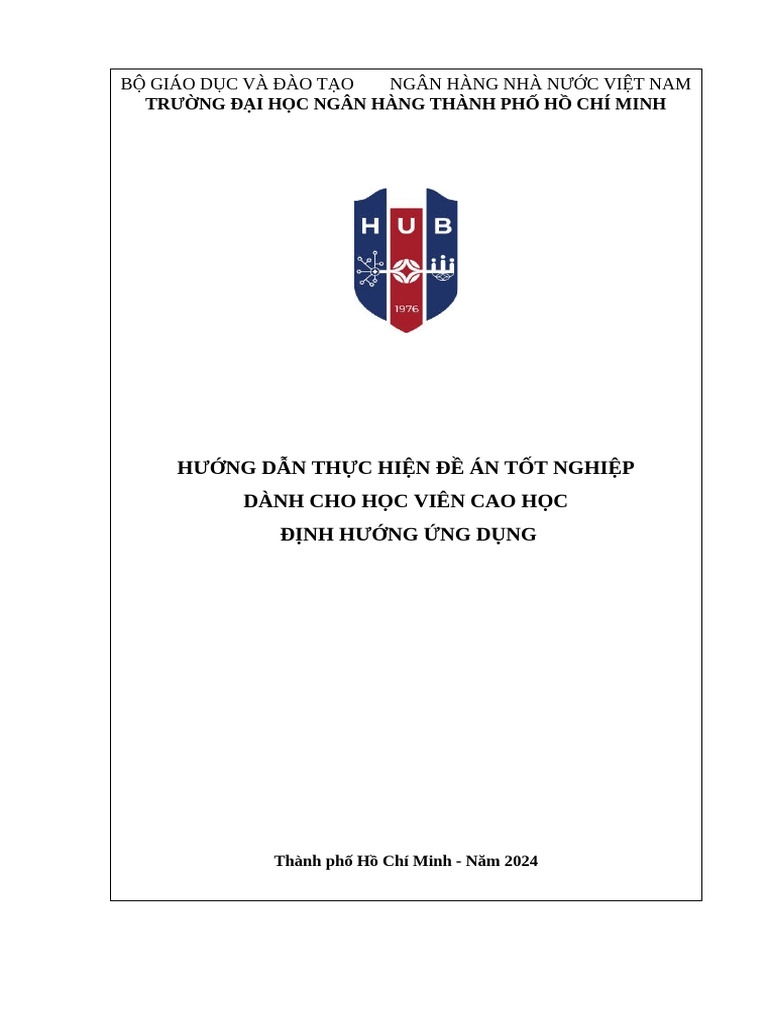 1006huong Dan Trinh Bay de An Ths | PDF