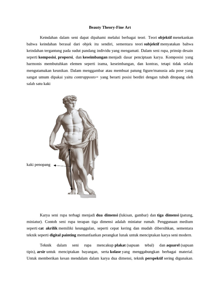 Beauty Theory-Fine Art | PDF