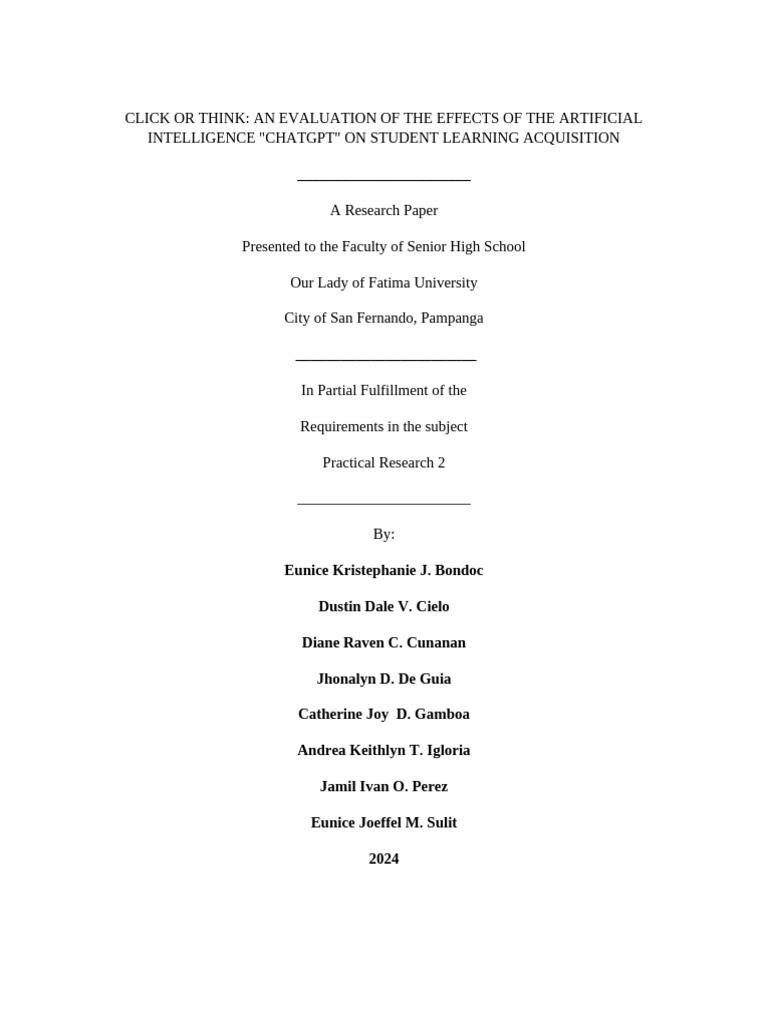 Final w Appendix | PDF | Artificial Intelligence | Intelligence (AI) & Semantics