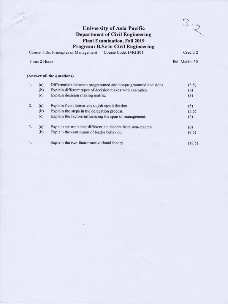 3-2 Final Exam Fall-2019 | PDF | Deep Foundation | Beam (Structure)
