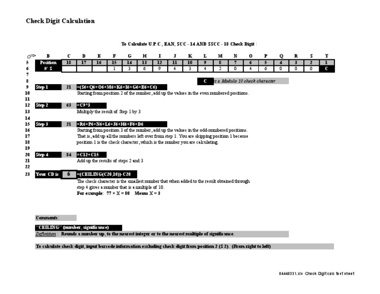 UPC Check Digit Calculator | PDF | Teaching Methods & Materials | Computers