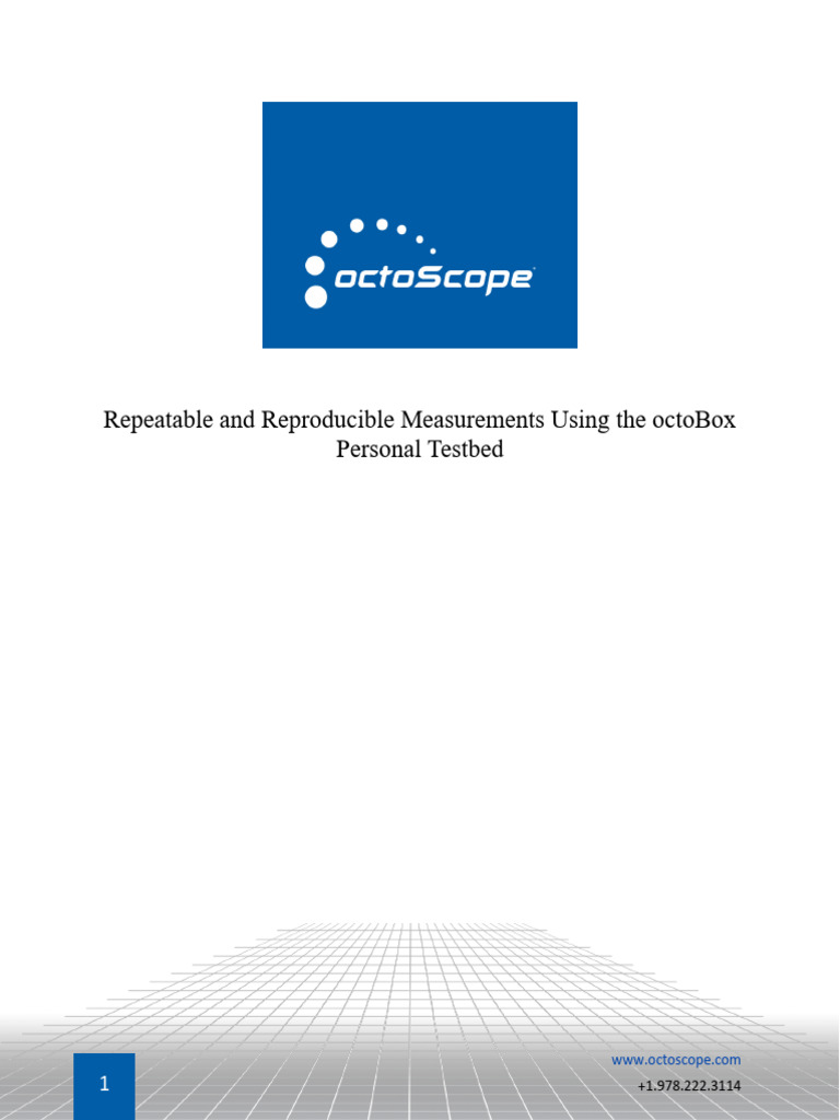 octoScope_WP_Repeatable_Reproducible_Measurement_201804 | PDF | Antenna ...