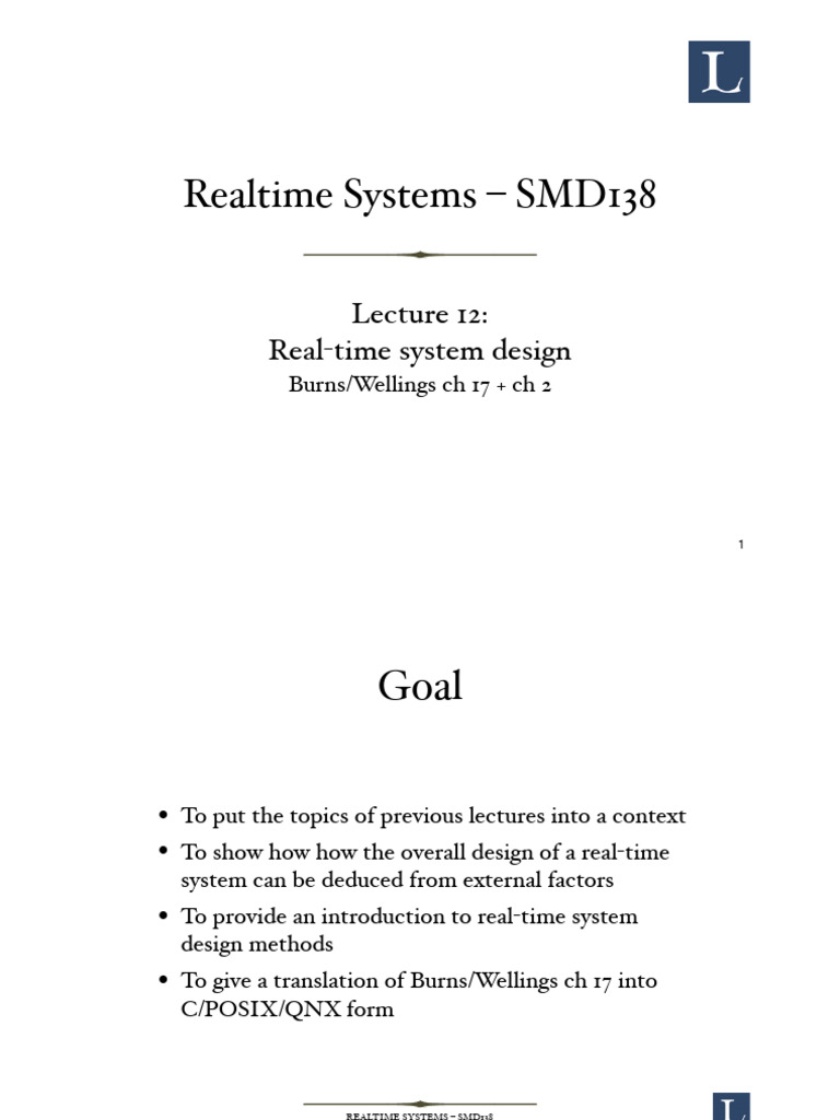 lecture12 | PDF | Object (Computer Science) | Real Time Computing