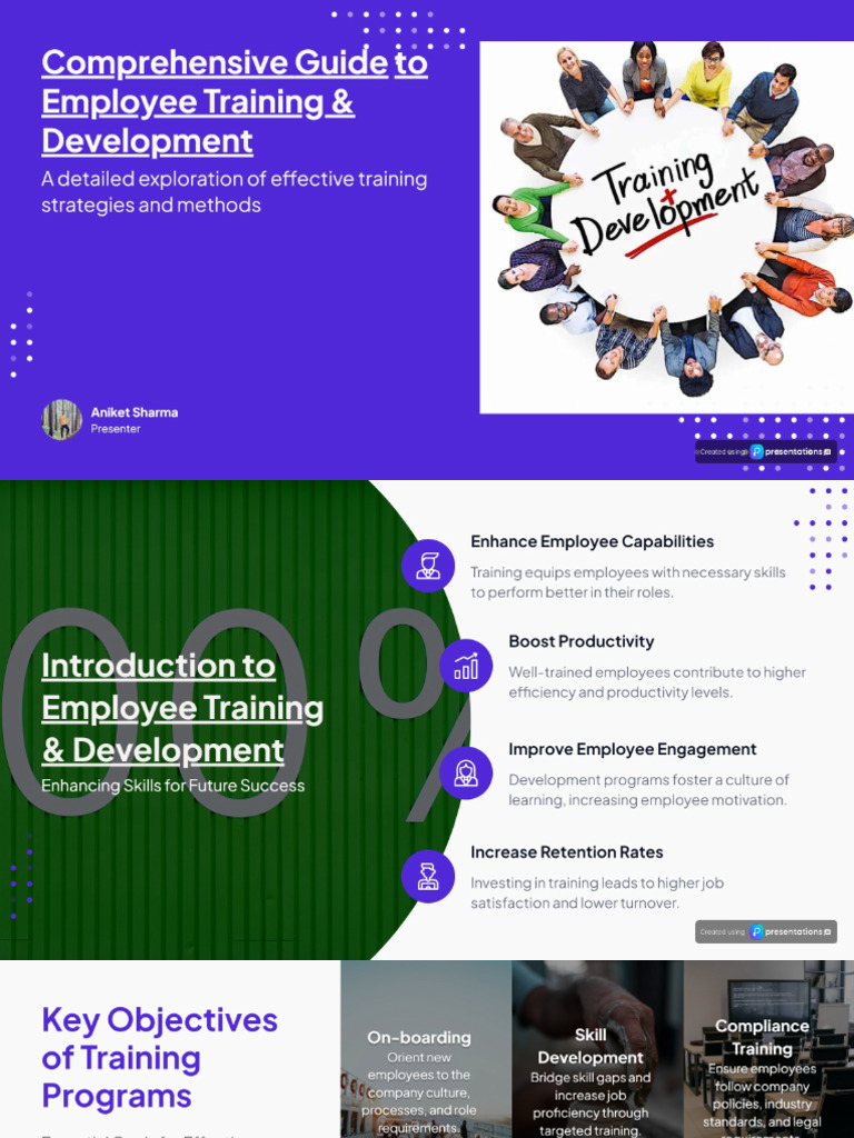 Employee Training & Development | PDF