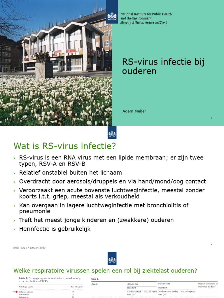 RS-virus SNIV Dag - Adam - Meijer | PDF