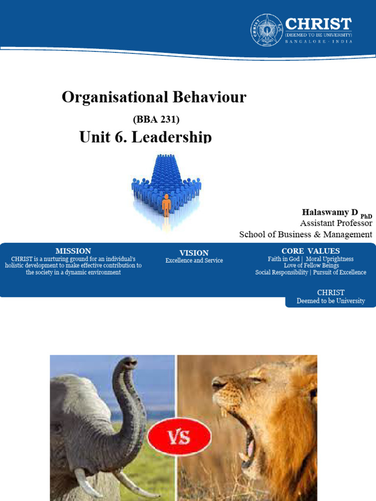 leadership MBP | PDF | Leadership | Motivational