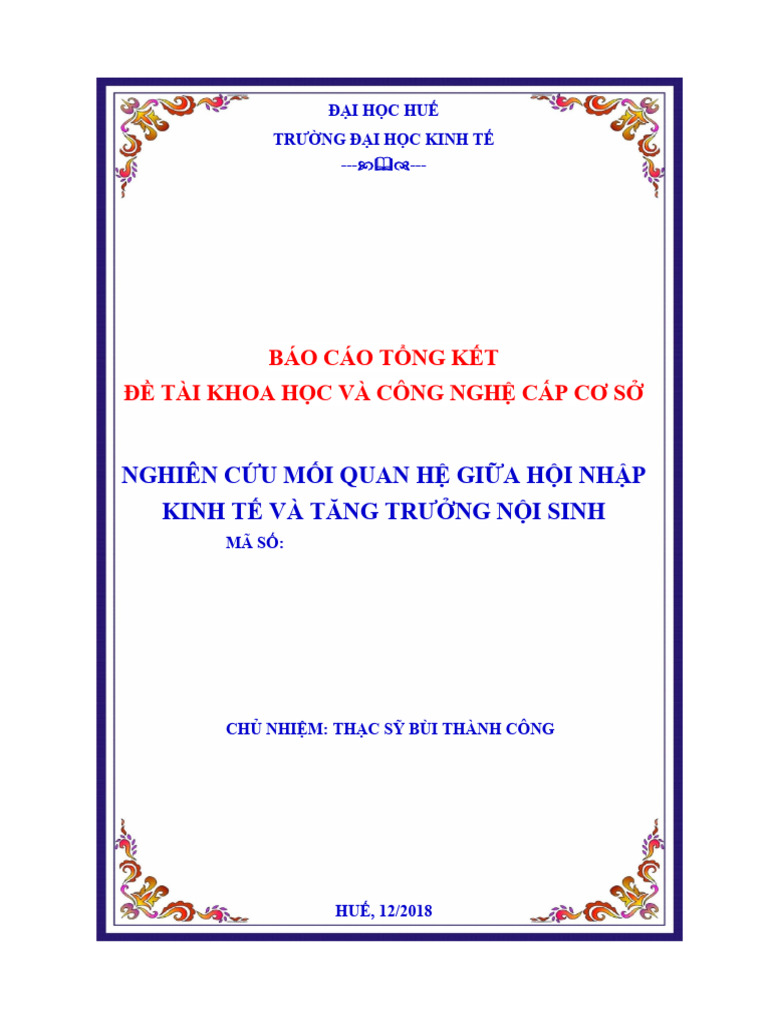 Tăng Trư NG N I Sinh | PDF