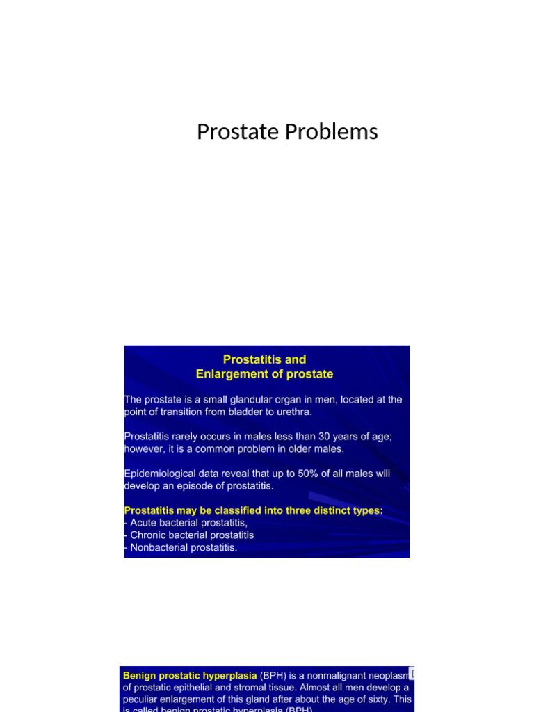 Prostate Hypertrophy | PDF