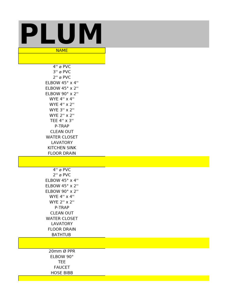 PLUMBING | PDF