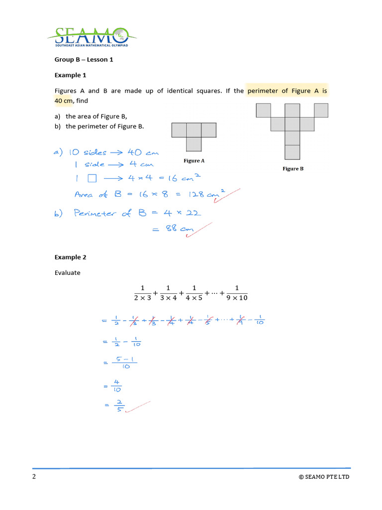 Math Problems for Students | PDF | Area | Euclidean Geometry