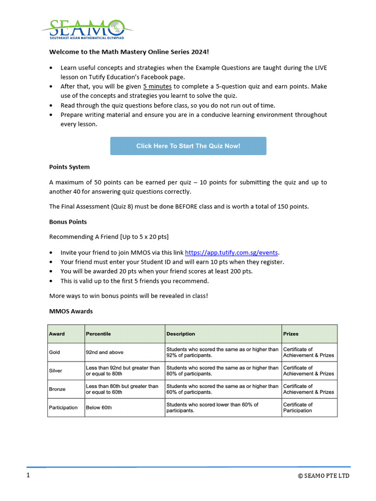 SEAMOX Lesson 4 | PDF | Area
