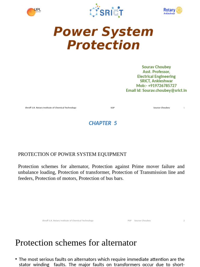 PSP_05 | PDF | Electric Generator | Transformer