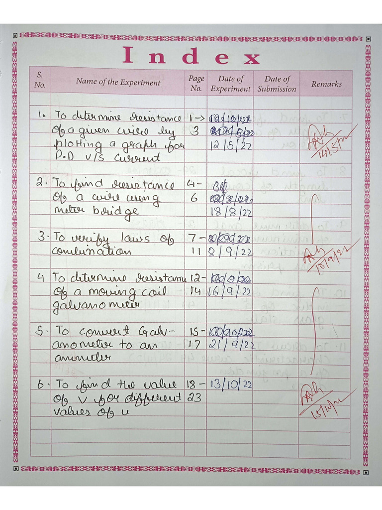 Physics Practicals 2024-25 | PDF
