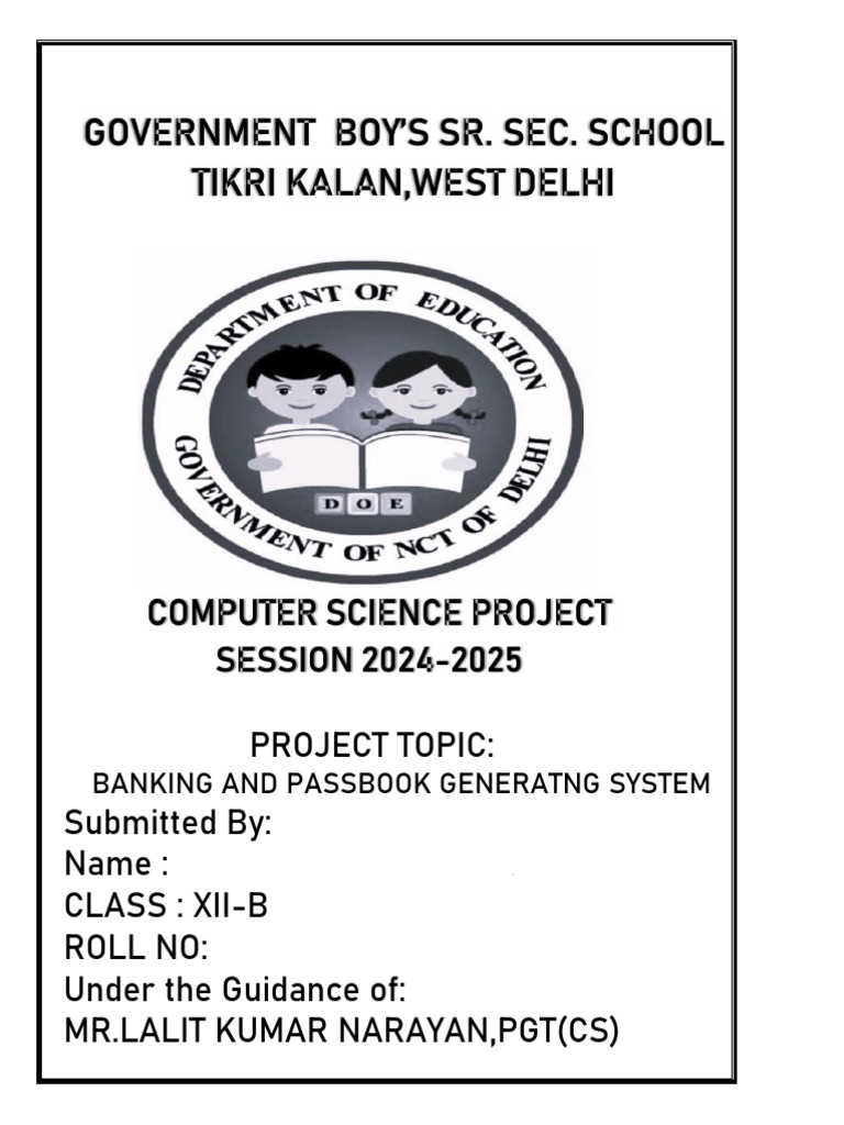 Computer Science Project File Group 2nd | PDF | Database Transaction | Databases