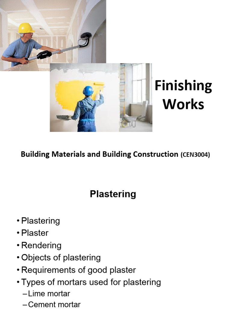 Plastering | PDF