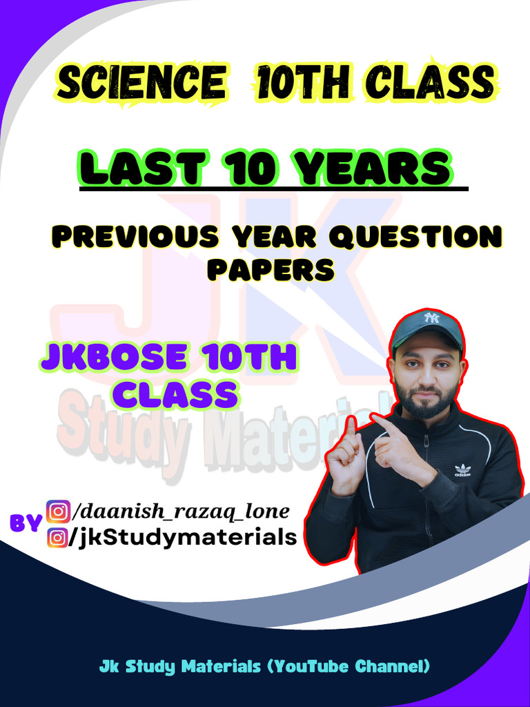 Science 10th Class Last 10 Year QuestionPapers | PDF | Eye | Redox