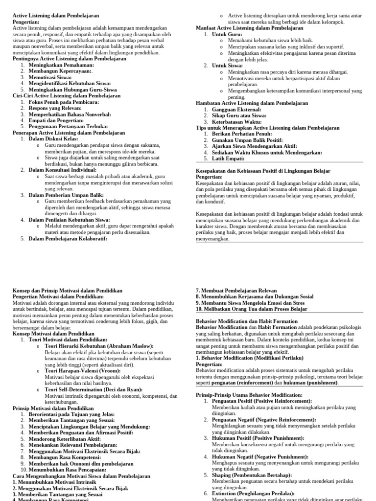 rangkuman materi SKB | PDF