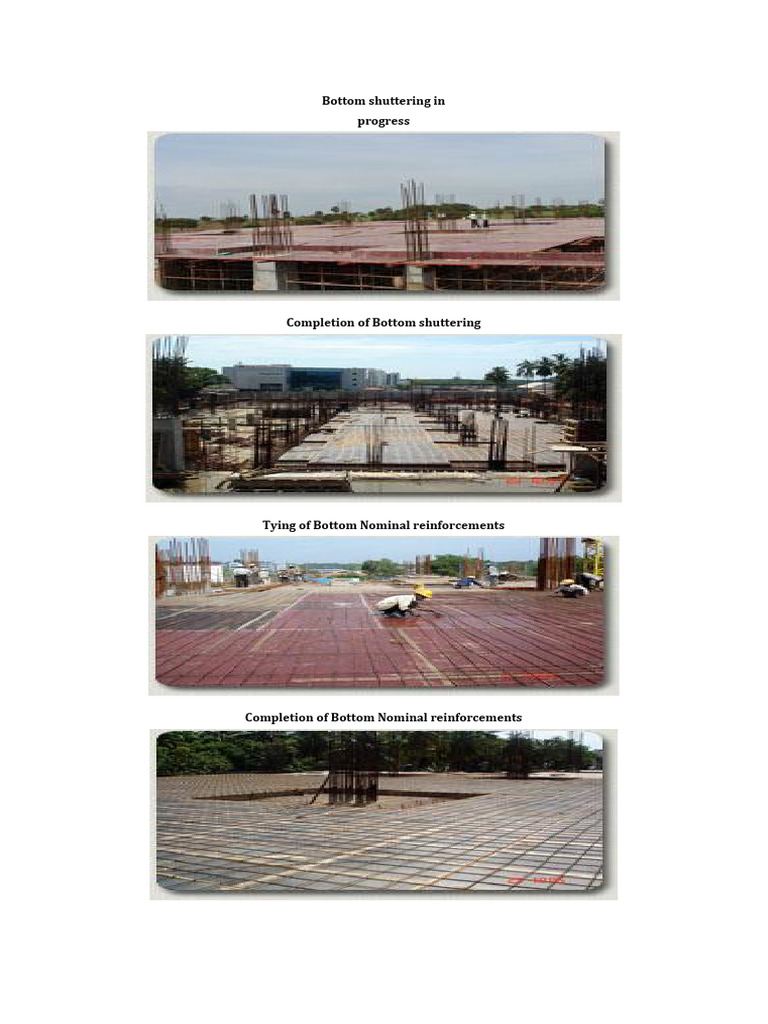 Post Tension Process Photos | PDF