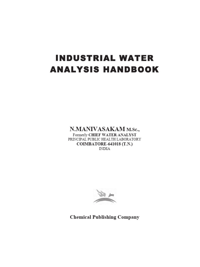 Industrial Water Analysis Handbook - Chemical Publishing | PDF